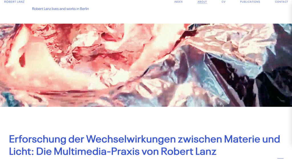 ABOUT | ROBERT LANZ